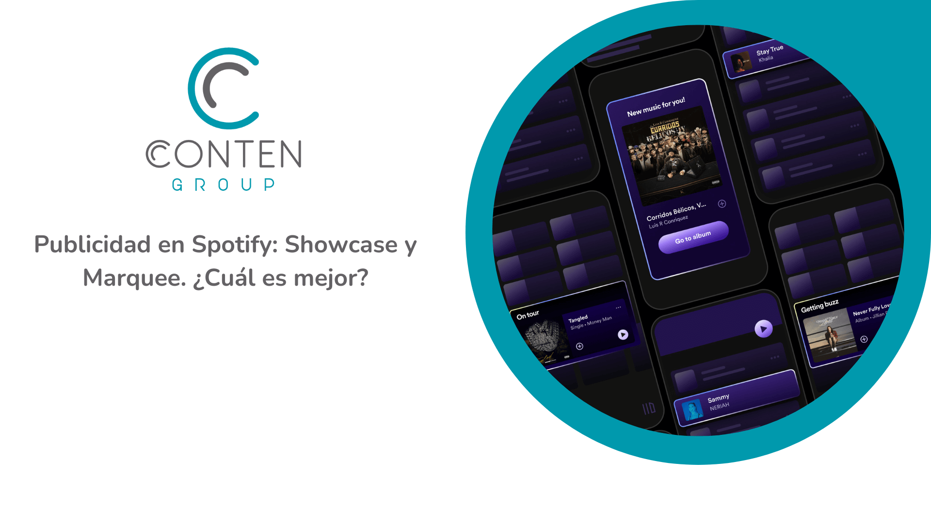 Publicidad en Spotify: Showcase y Marquee. ¿Cuál es mejor?